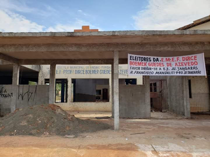 Obra parada e sucessivas mudanças marcam rotina da EMEF Dirce Boemer ...